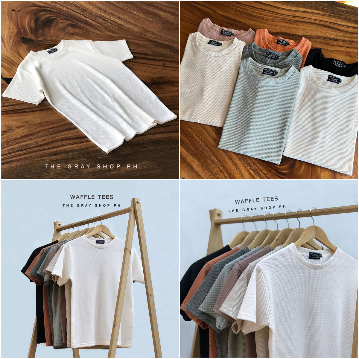WAFFLE TEES – The Gray Shop PH