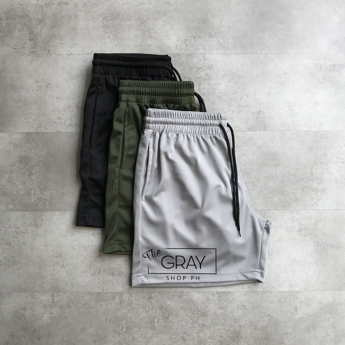 PLAIN DRI-FIT SHORTS (LARGE) – The Gray Shop PH